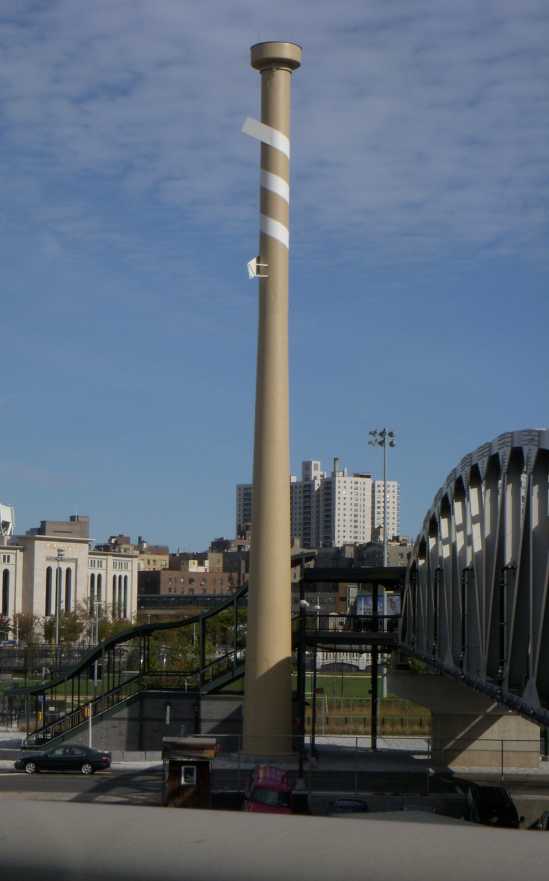 Encapsulating Lead-Based Paint: The Giant Louisville Slugger Baseball Bat at Yankee Stadium in ...